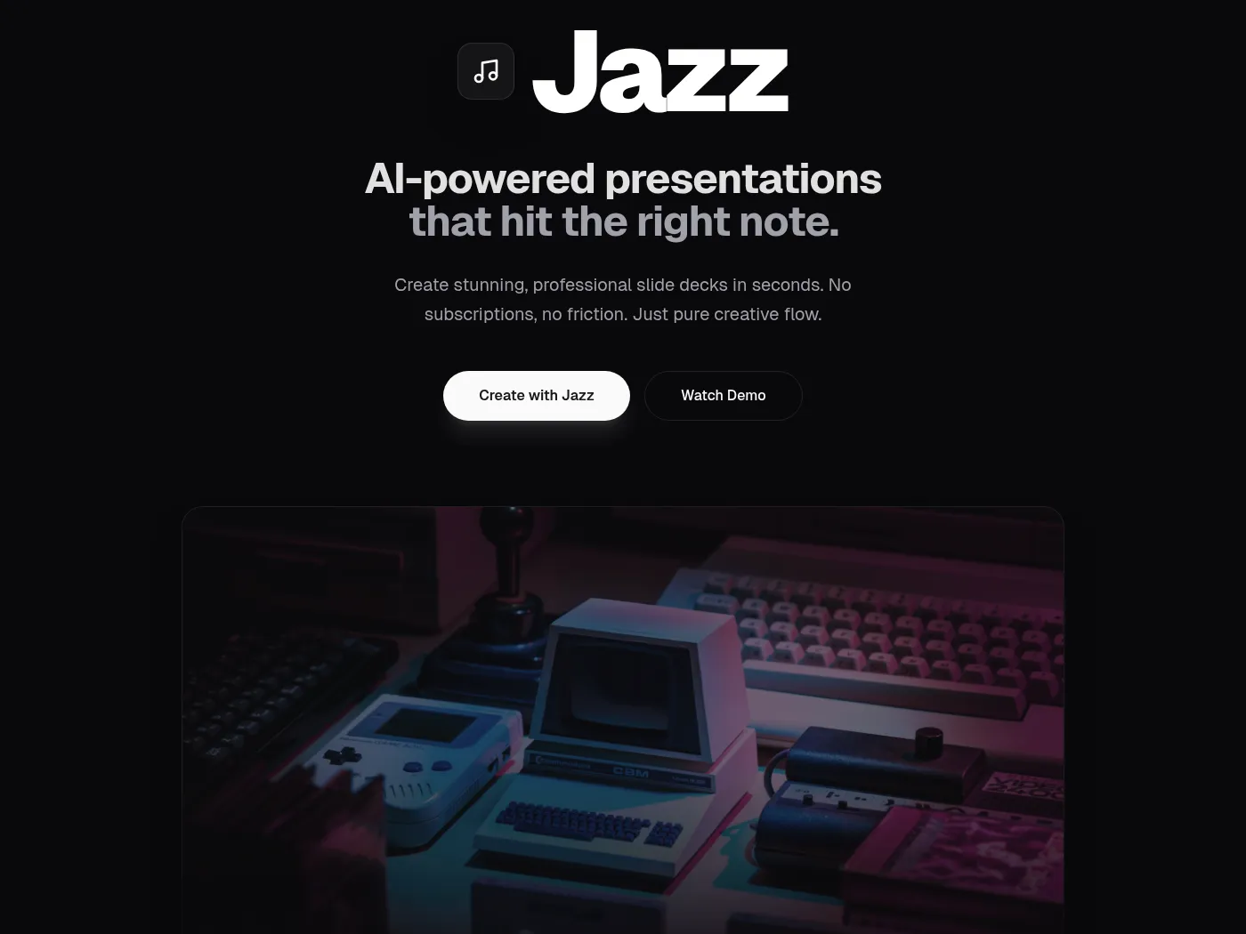 Jazz Presentation Maker