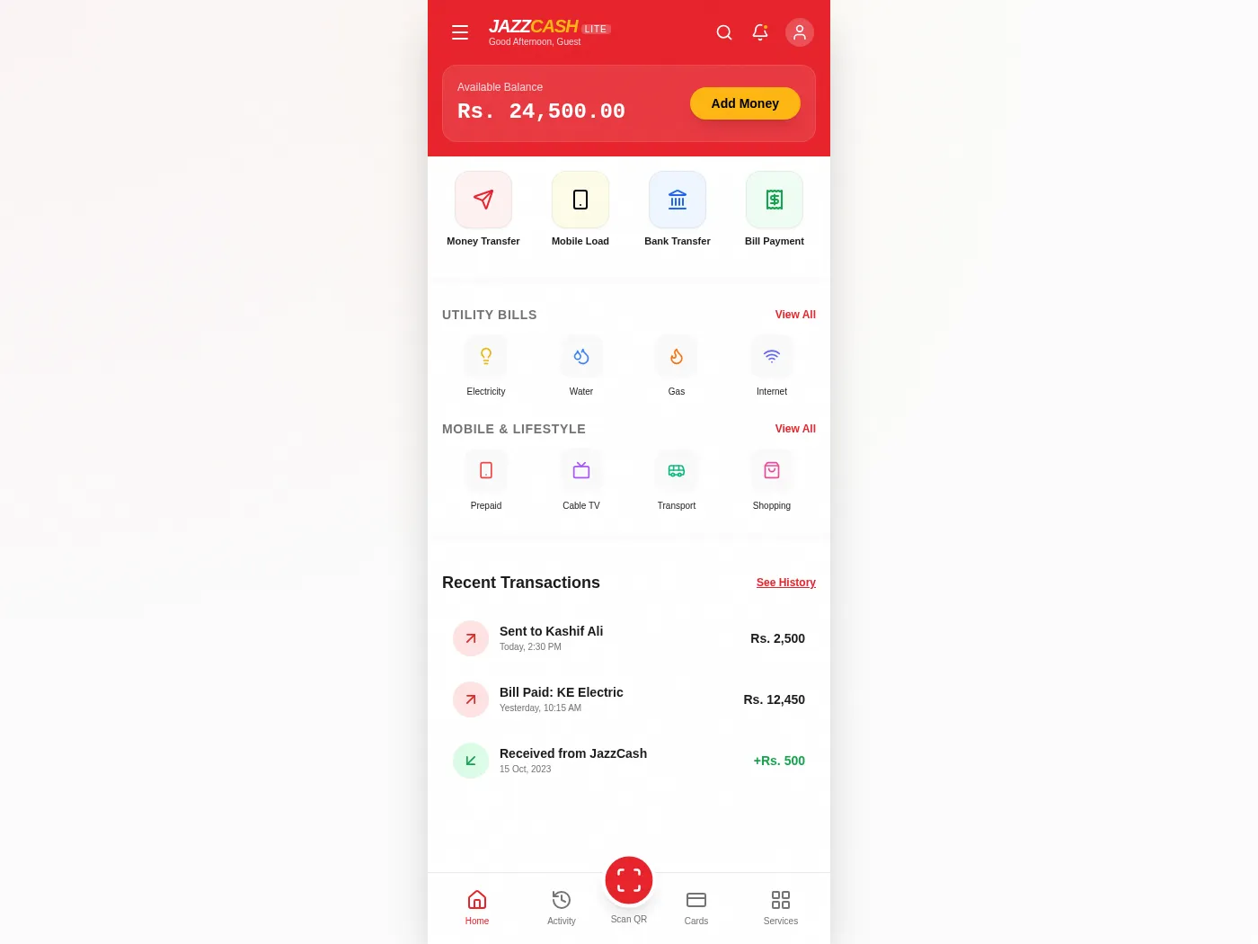 JazzCash Lite