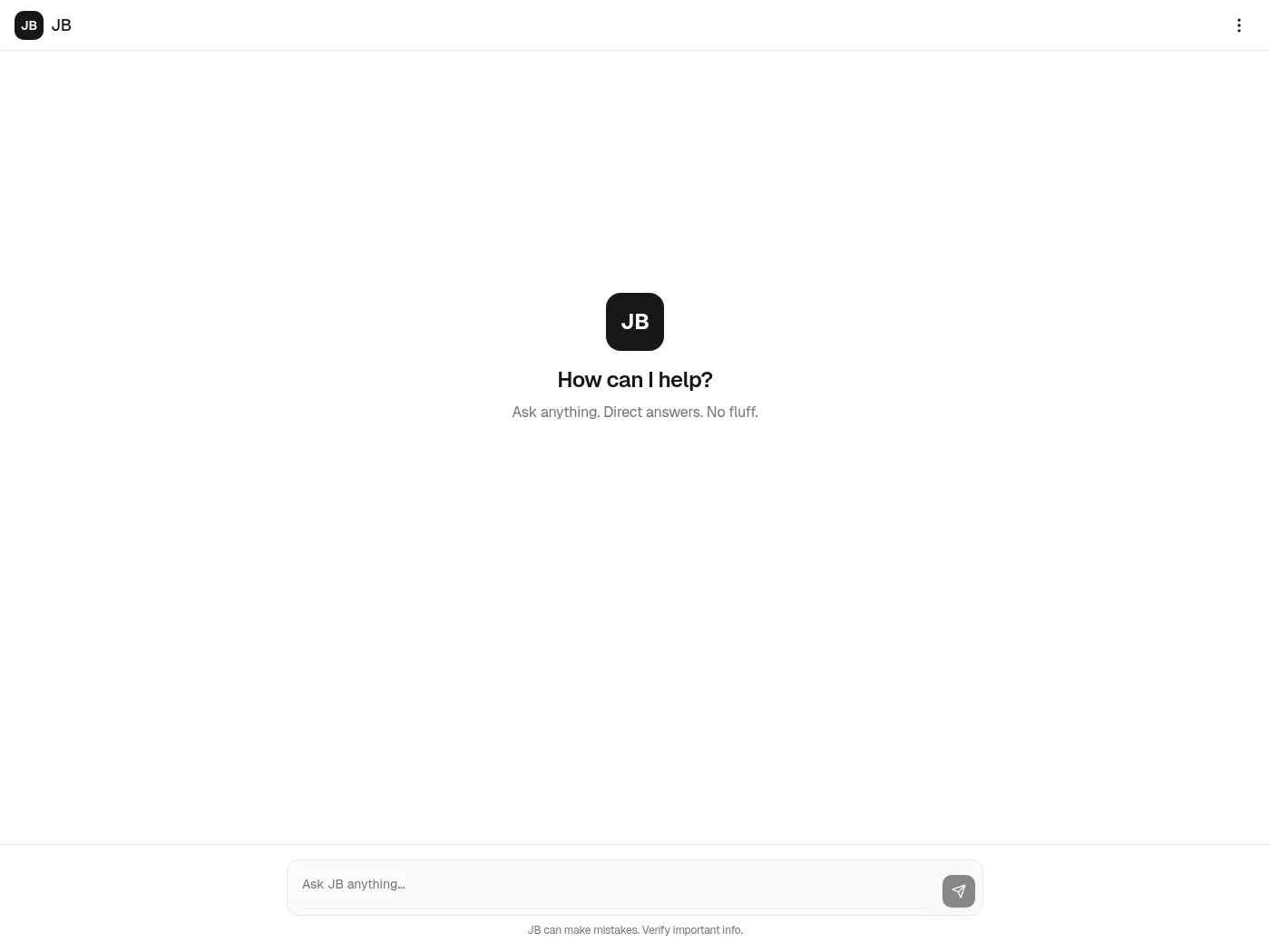 JB AI Assistant