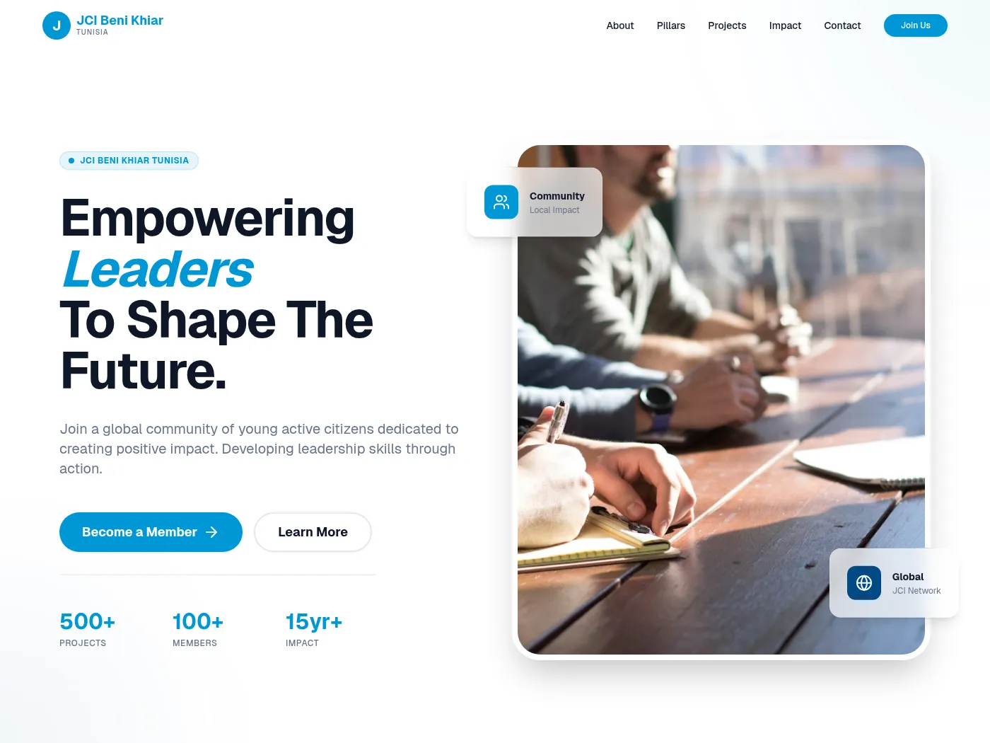 JCI Beni Khiar Website
