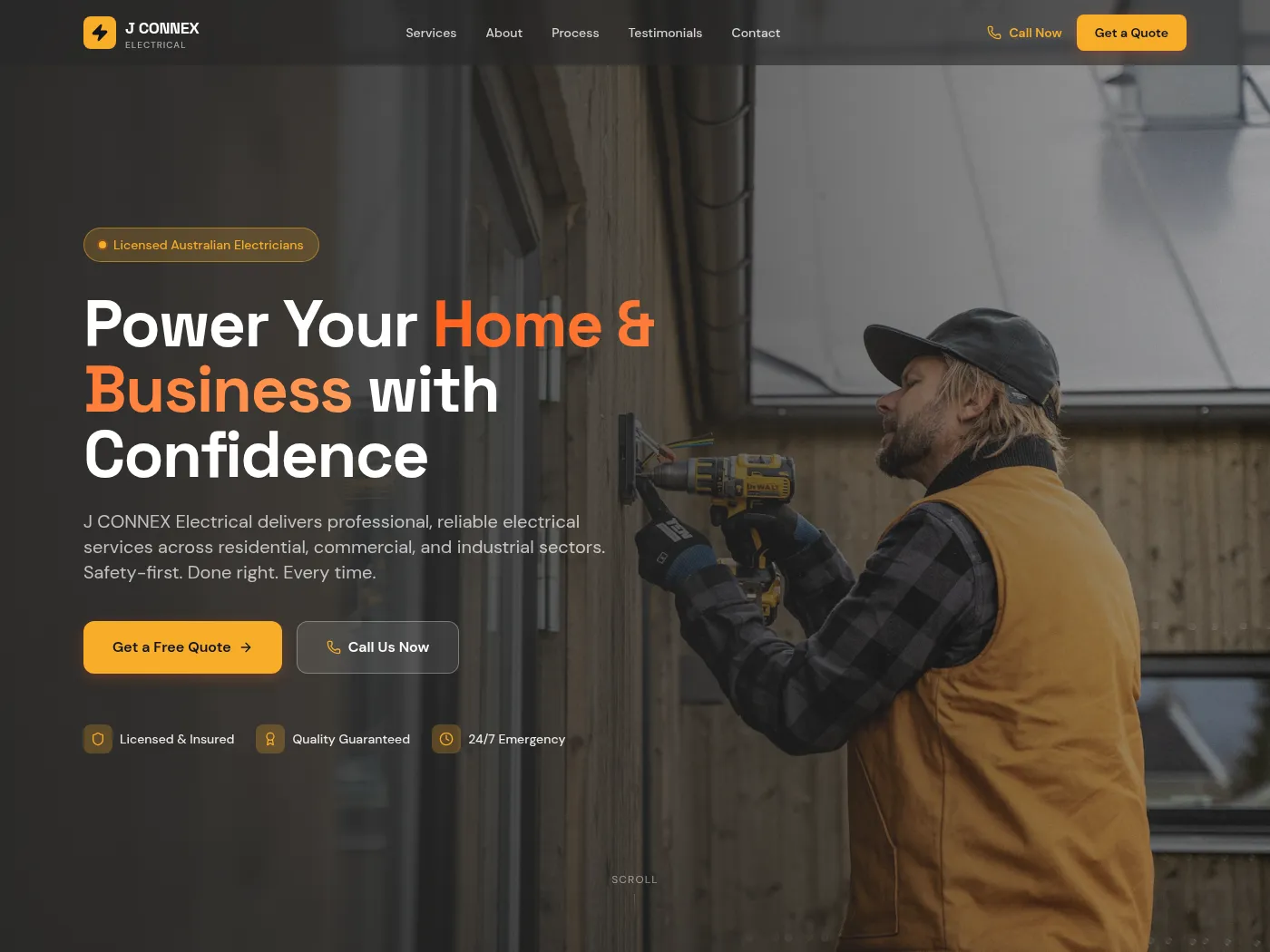 J CONNEX Electrical Site