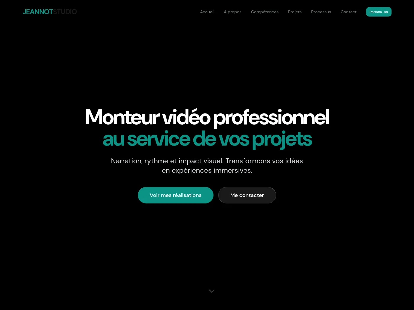 Jeannot Portfolio Studio