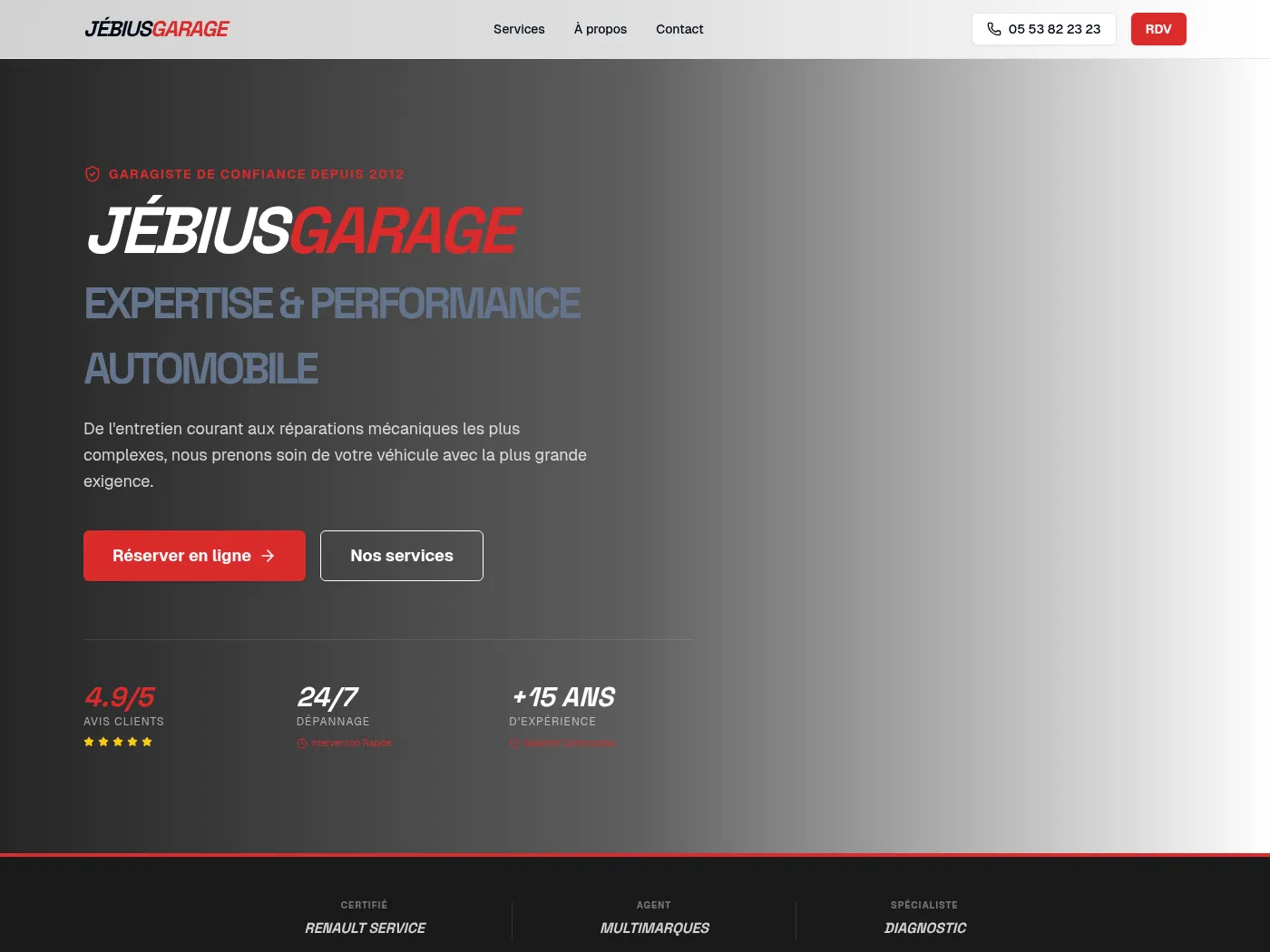 Jébius Garage Showcase