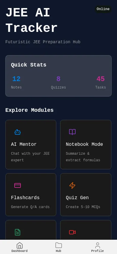 JEE AI Tracker