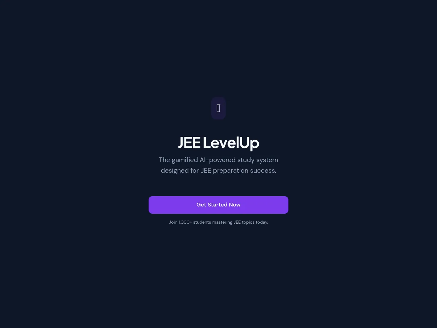 JEE LevelUp Smart Notebook