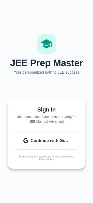JEE Prep Master