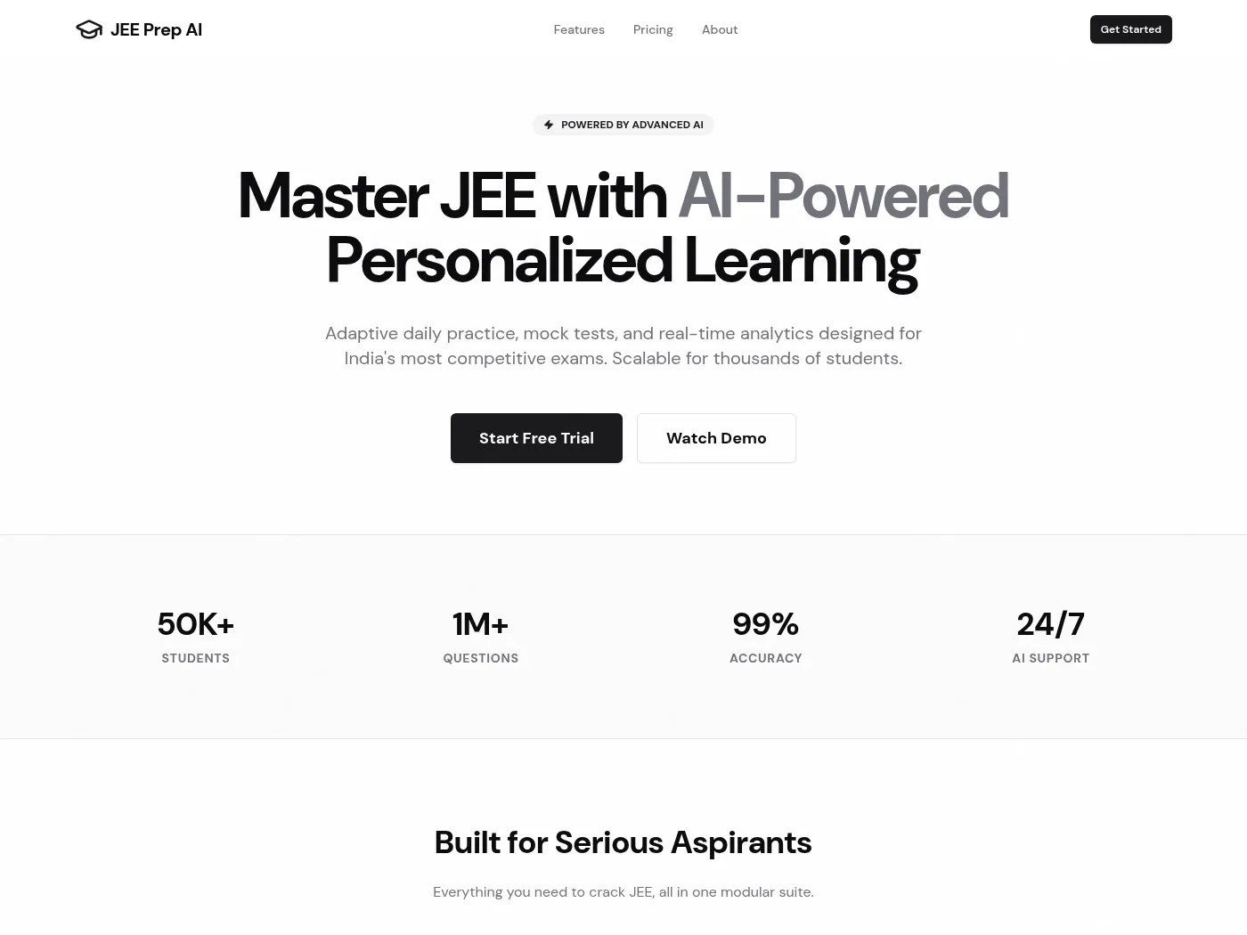 JEE Prep AI Suite