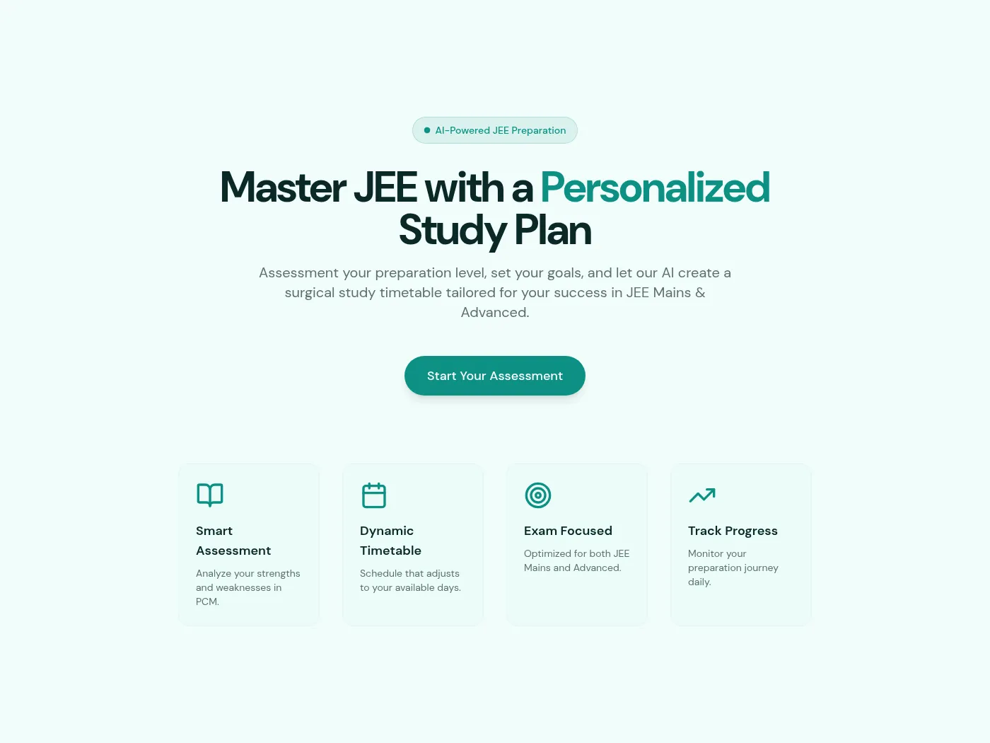 JEE Timetable Genius