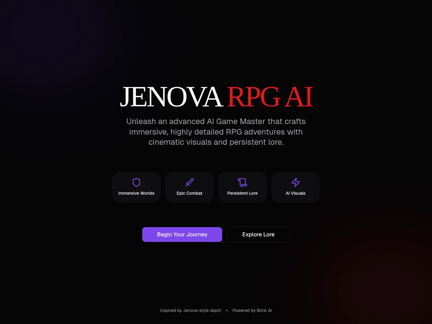Jenova RPG AI