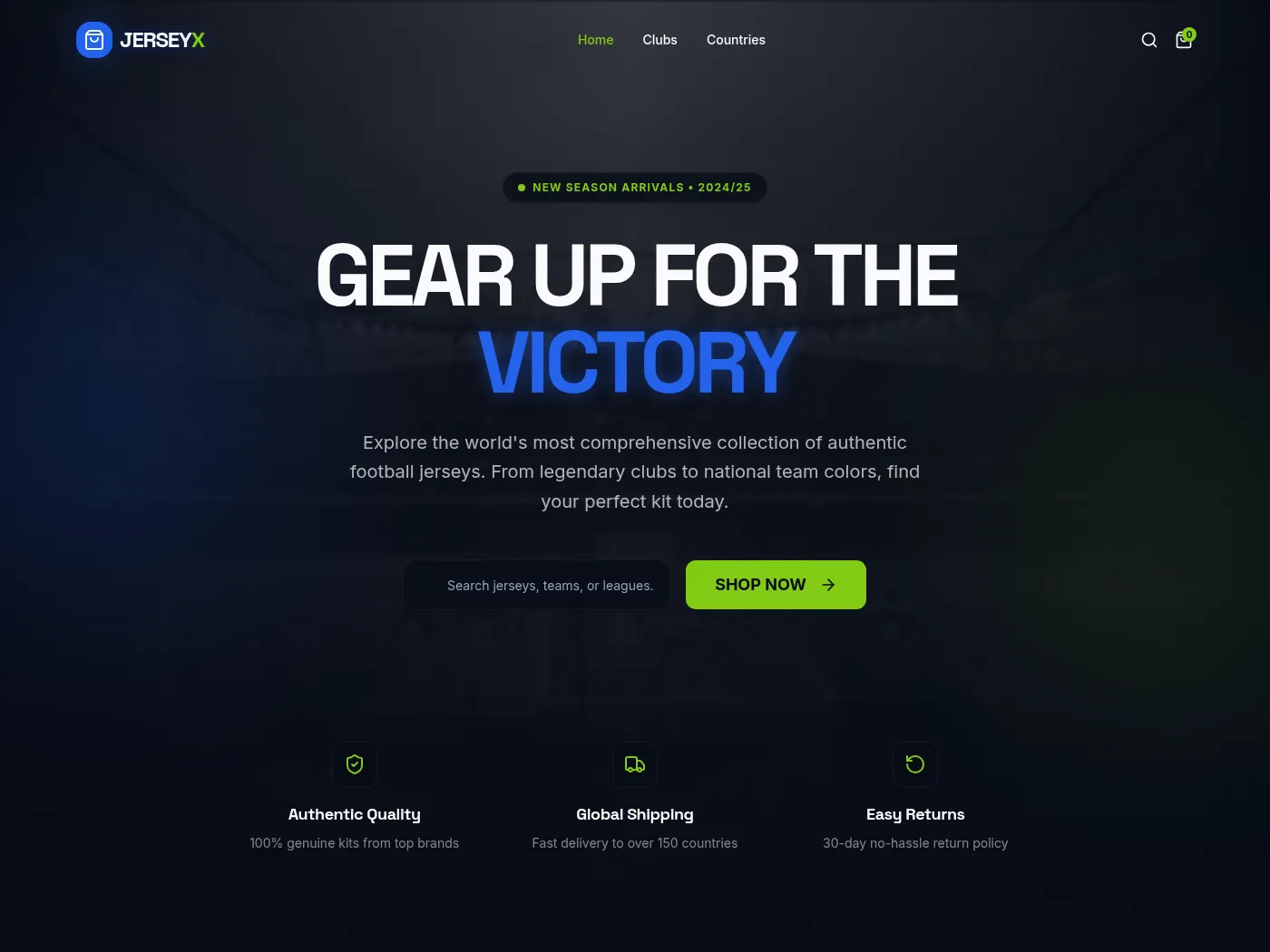 Jersey Catalog Hub