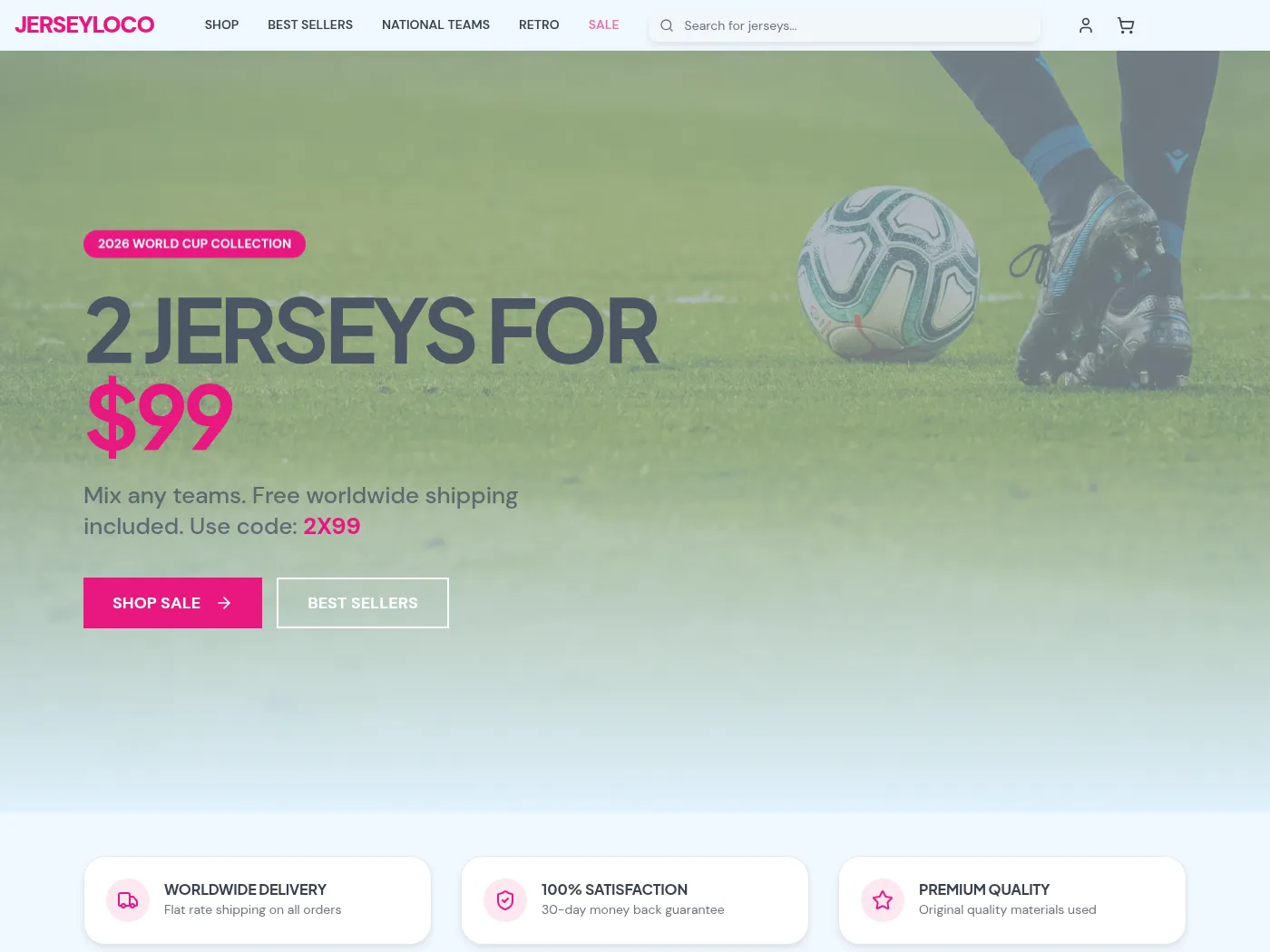 JerseyLoco Fan Shop