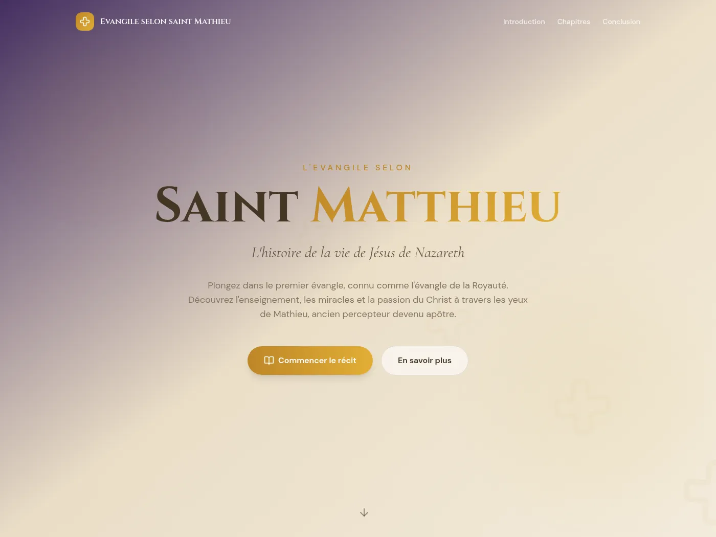 Vie de Jésus Web Story