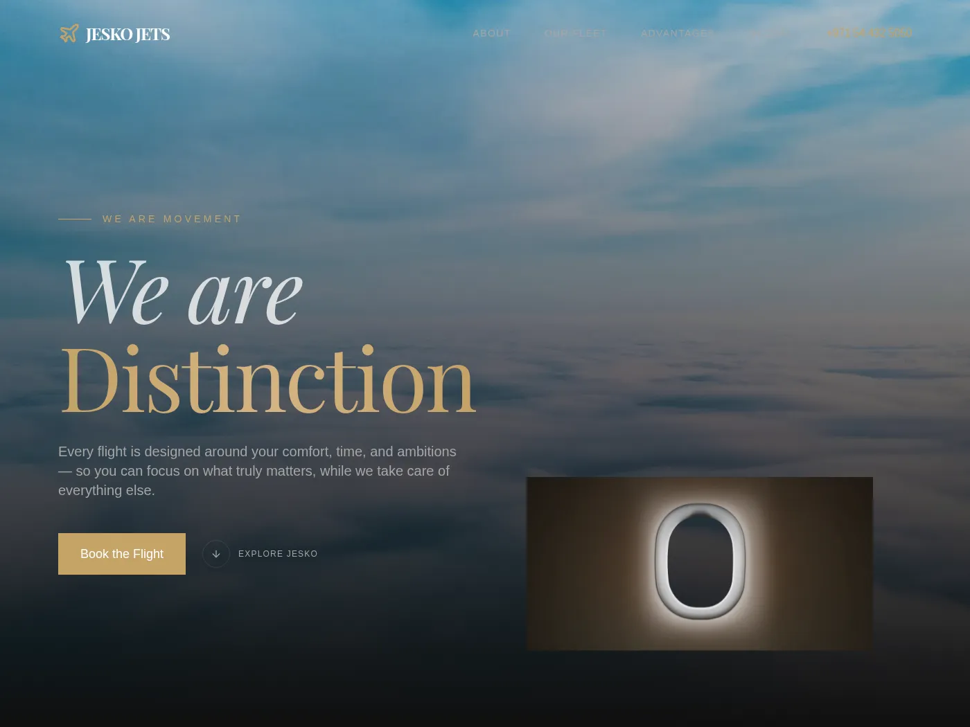 Jet Charter Website
