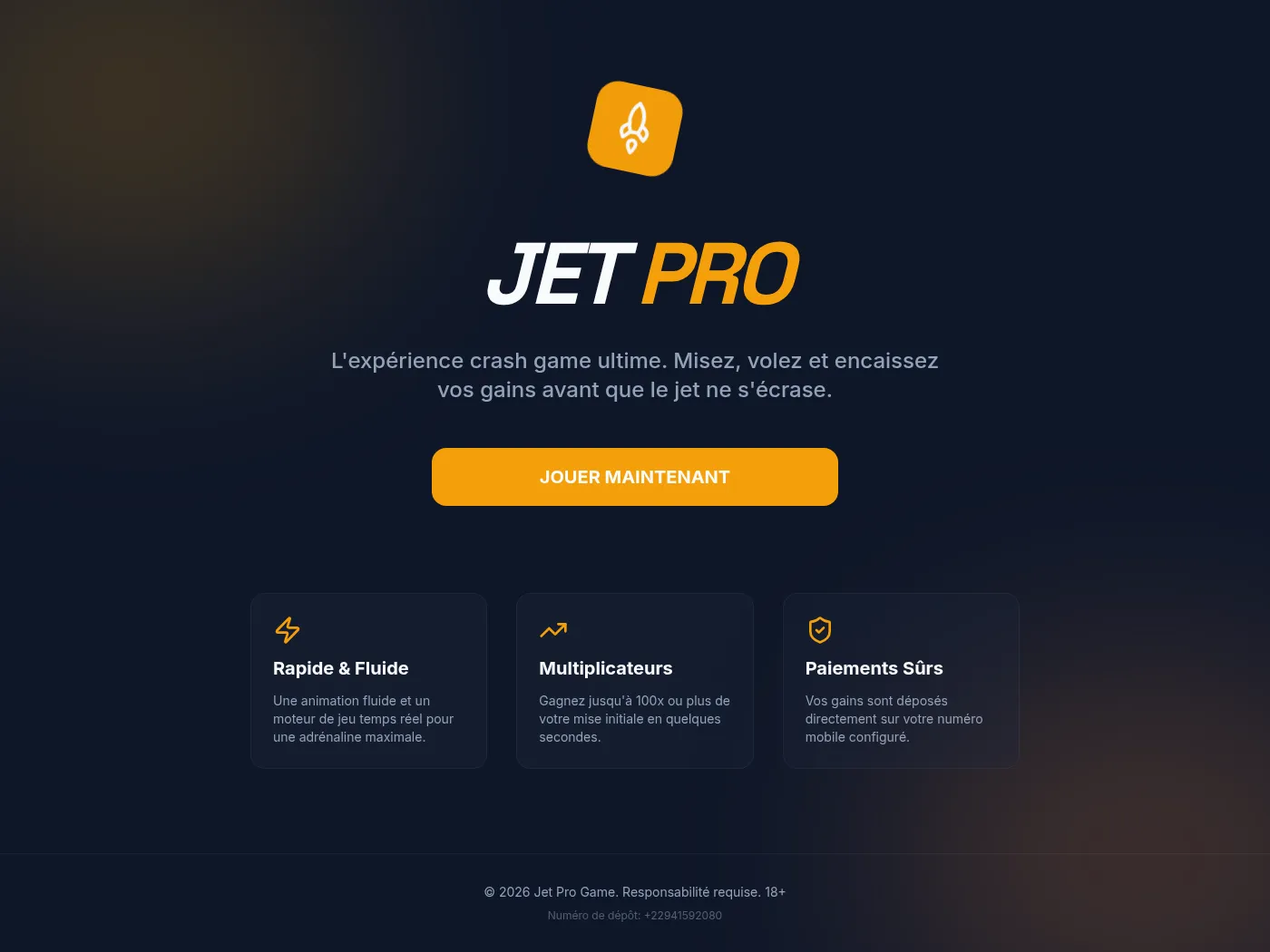 Jet Pro Crash Game