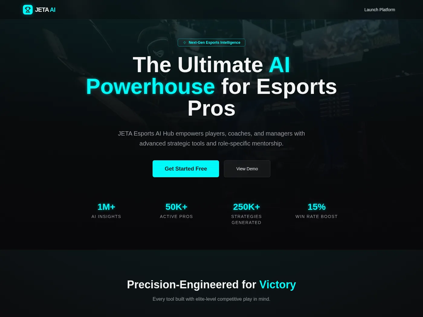 JETA Esports AI Hub