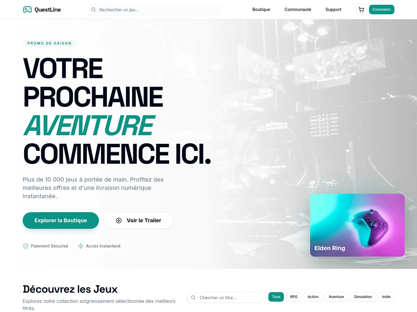 Jeux Vidéo Ventes Web