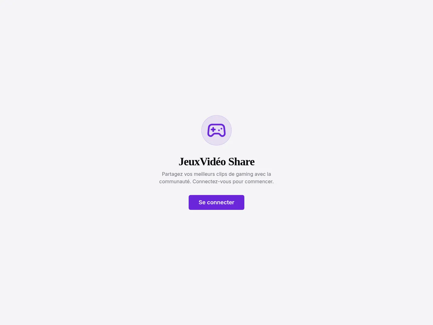 JeuxVidéo Share