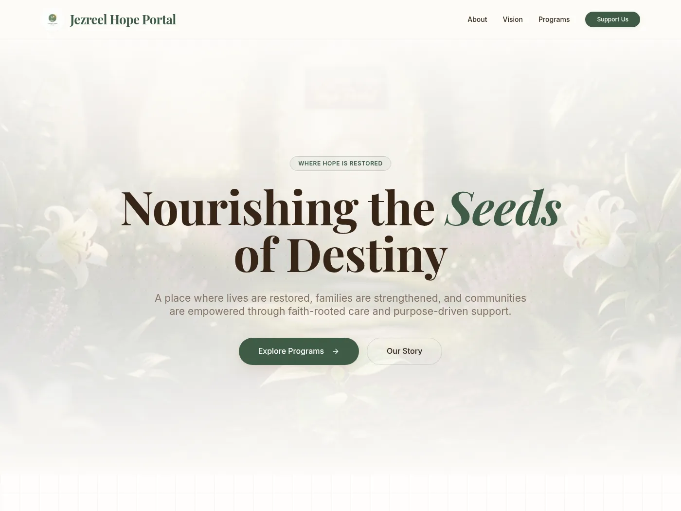 Jezreel Hope Portal