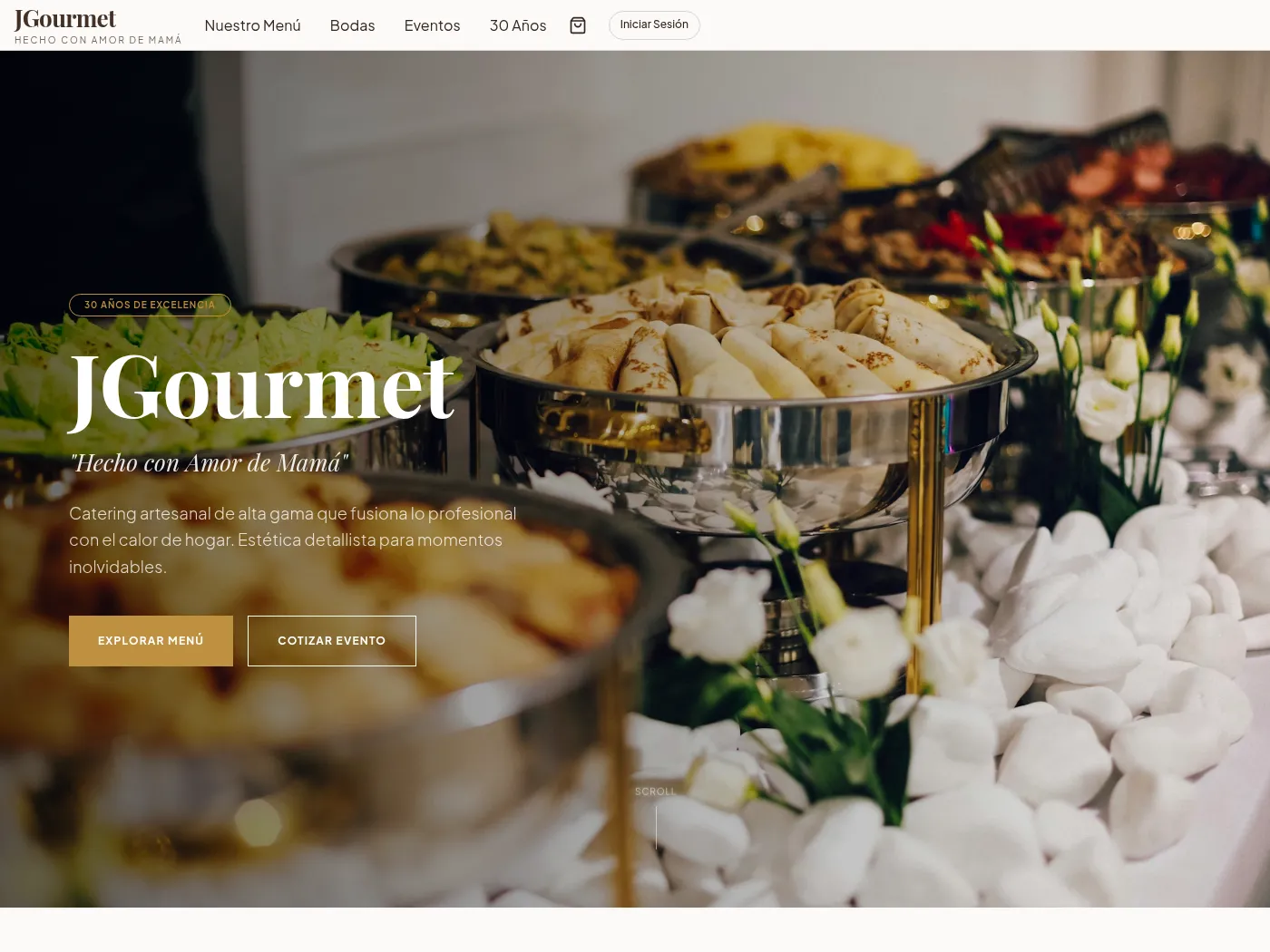JGourmet E-Commerce Experience