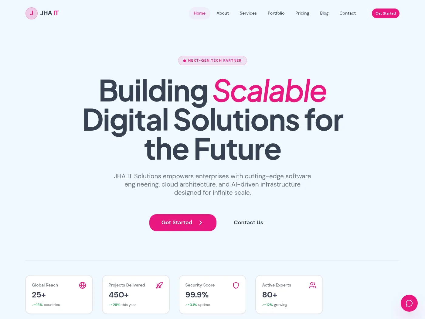 JHA IT Website