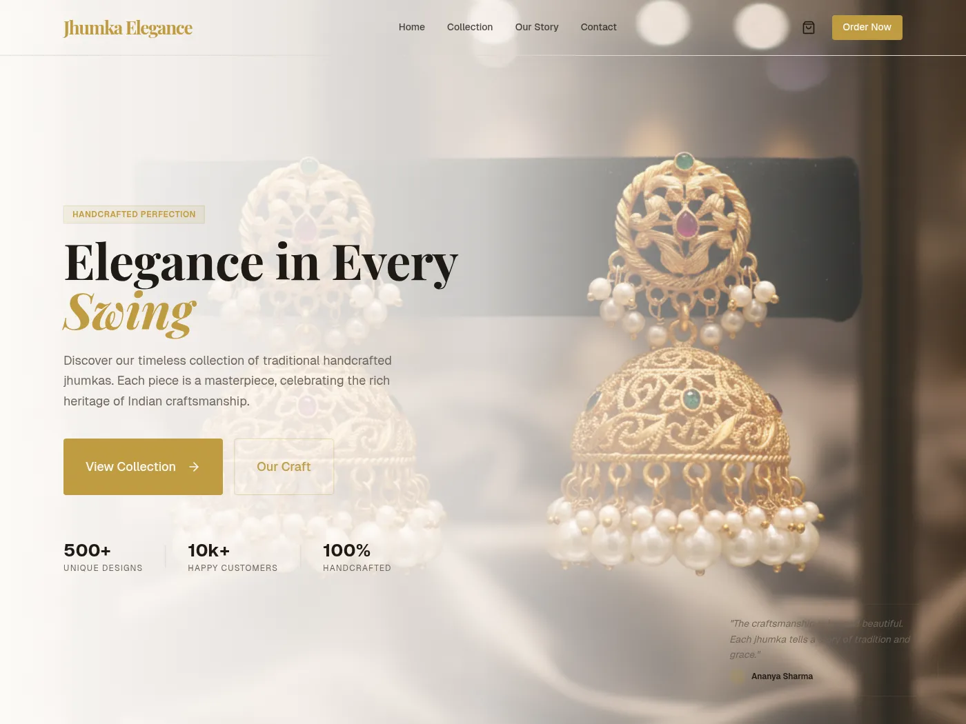 Jhumka Elegance