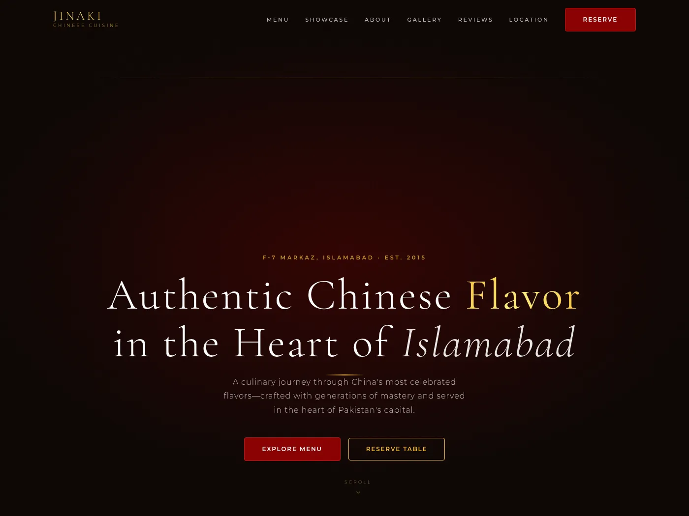 Jinaki 3D Restaurant Experience