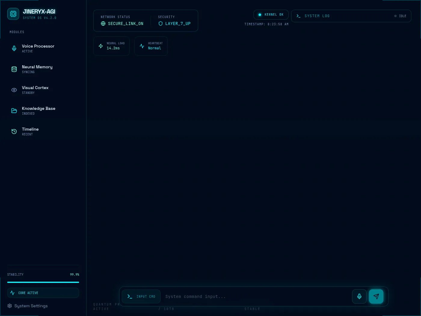 Jineryx AGI Assistant