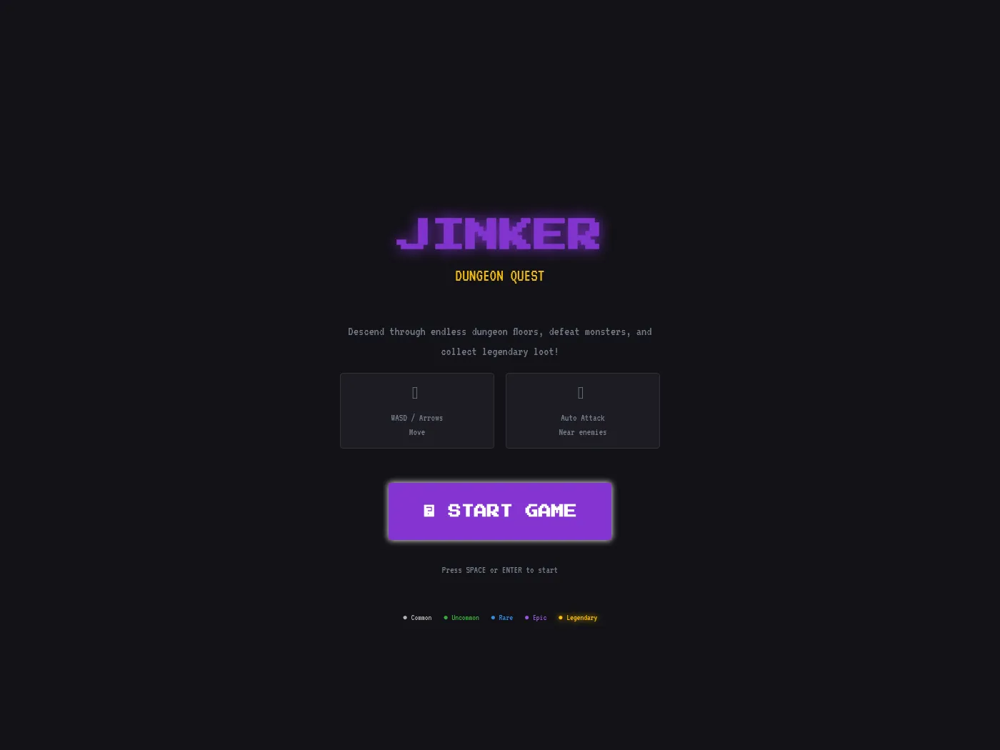 Jinker Dungeon Quest