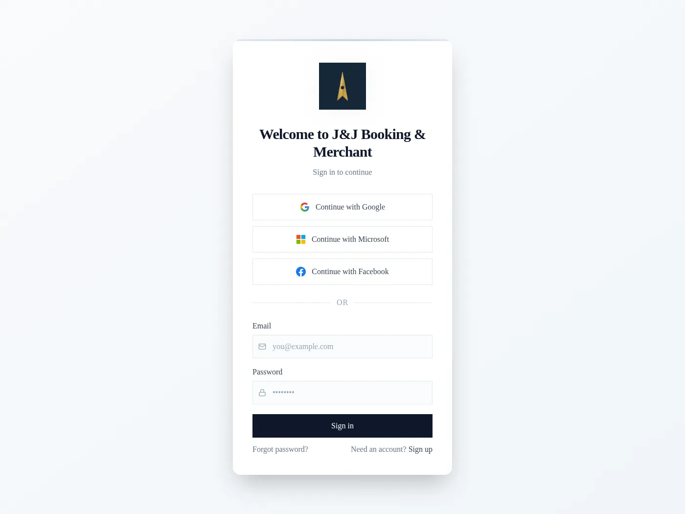 JJ Suite Flow Portal