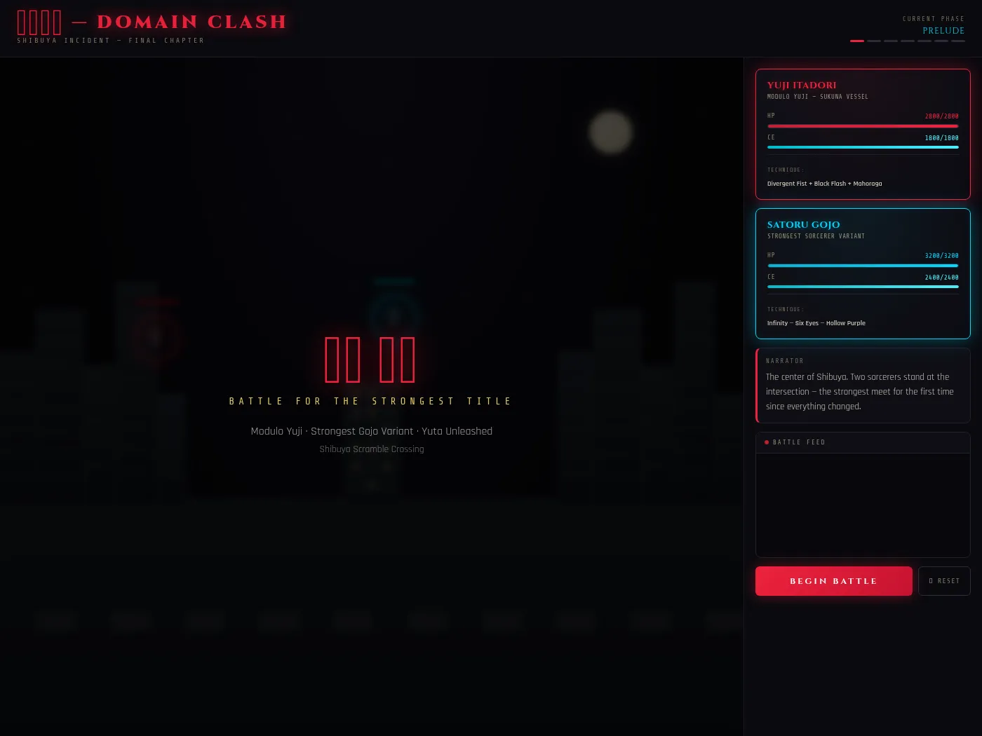 JJK Domain Clash