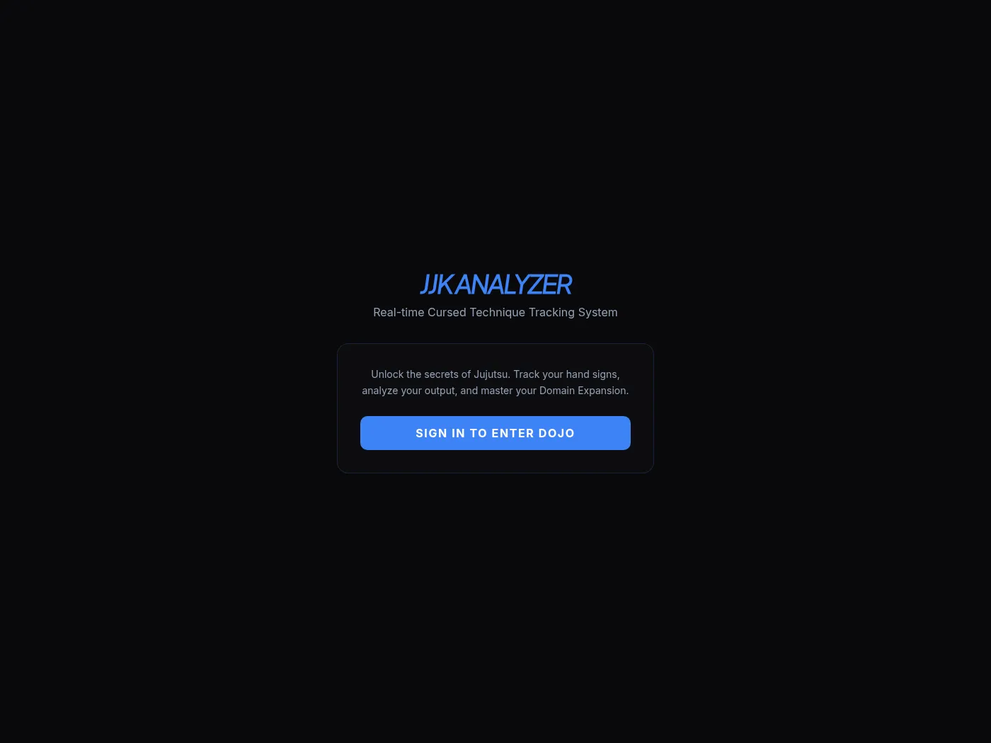 JJK Gesture Analyzer