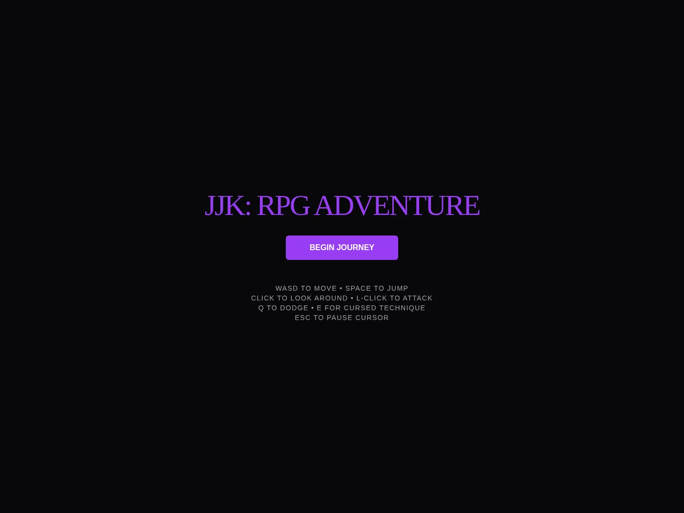 JJK RPG Adventure