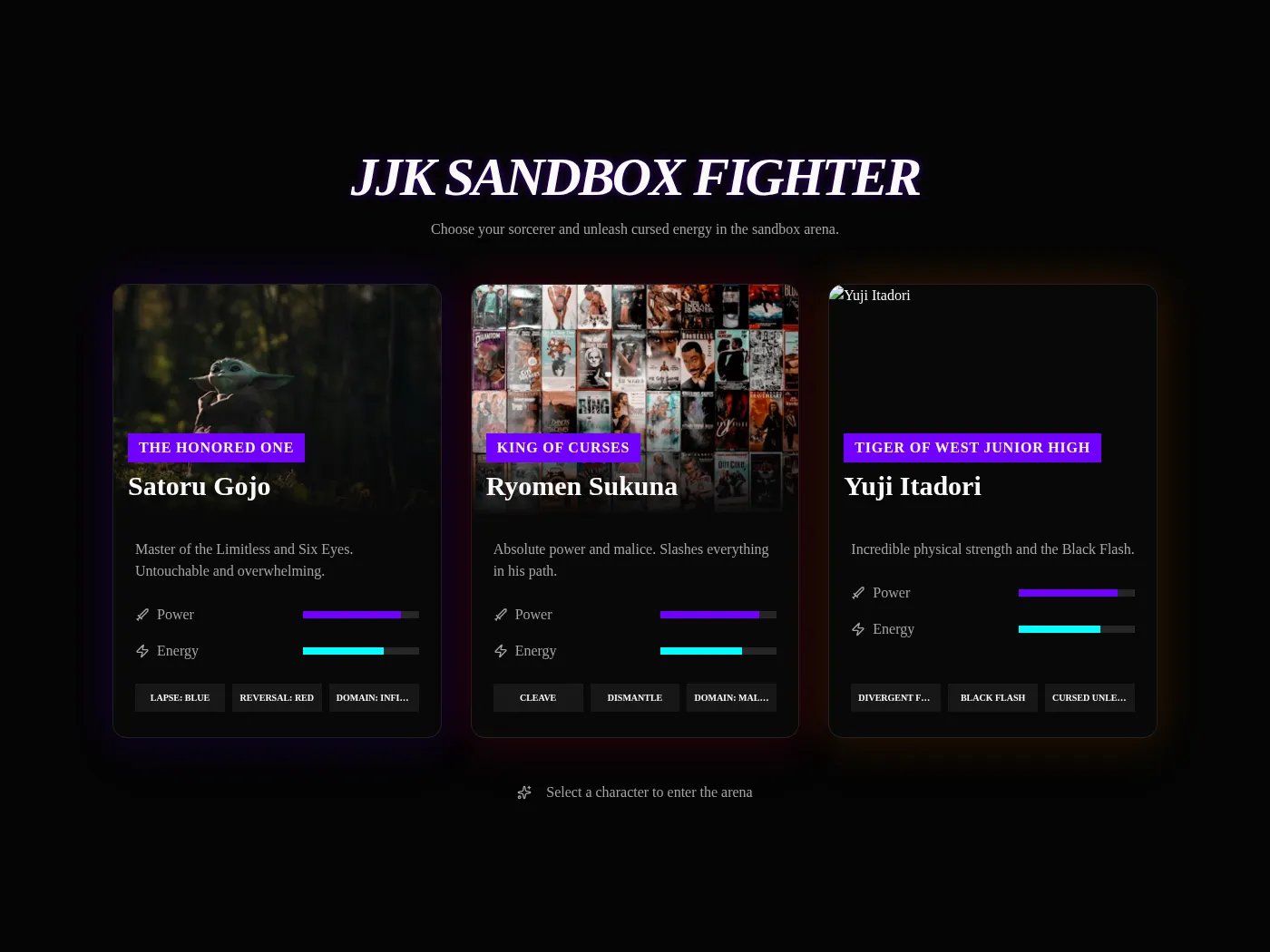 JJK Sandbox Fighter