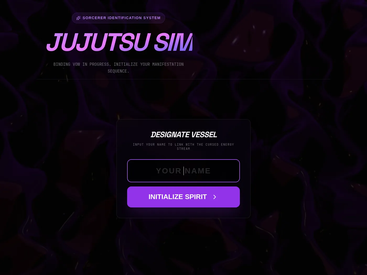 JJK Character Spinner Sim