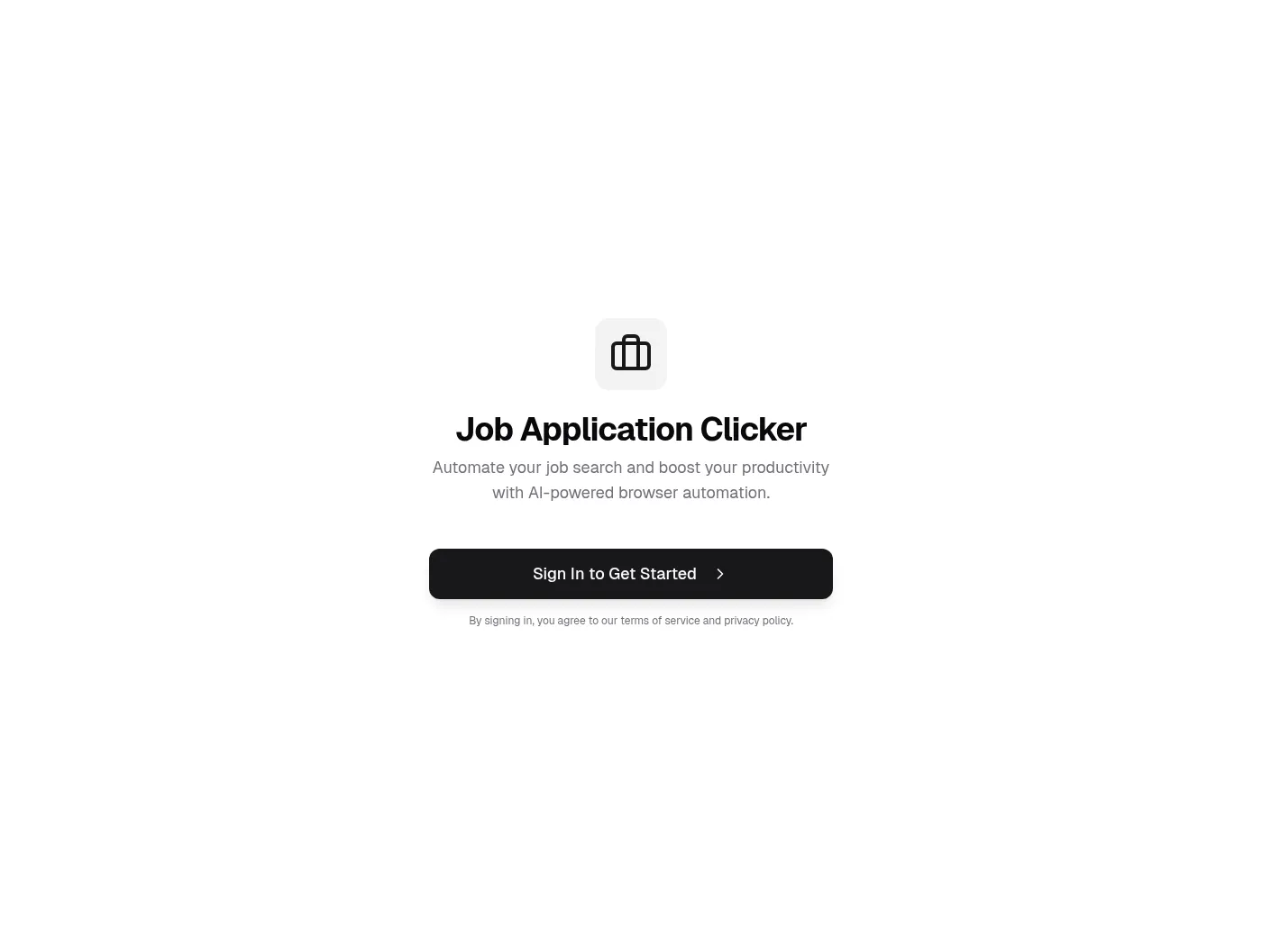 Job Application Clicker
