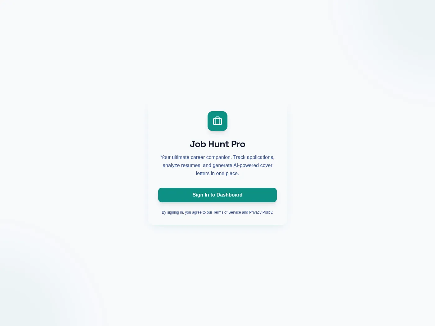 Job Hunt Pro