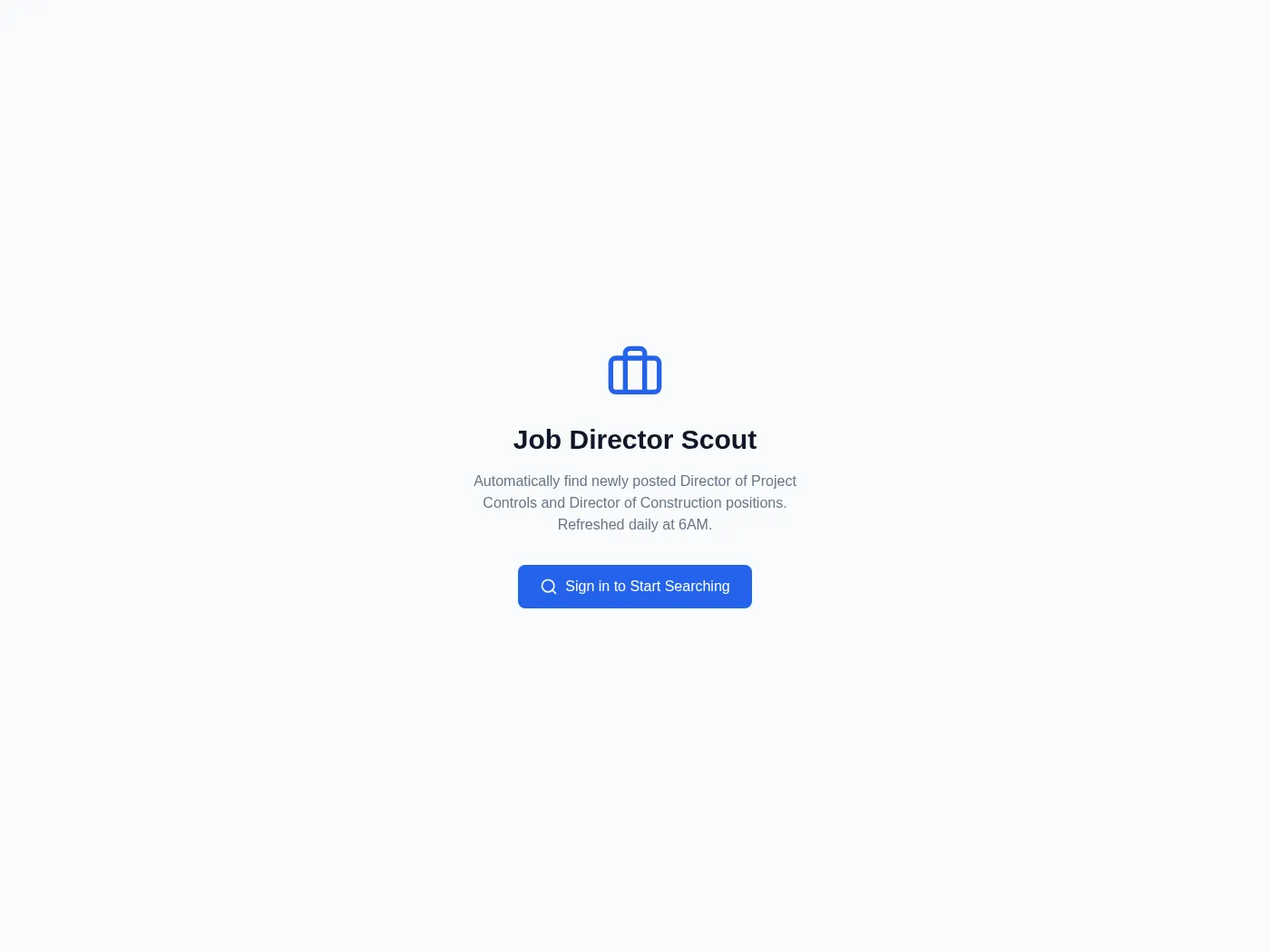 Job Director Scout