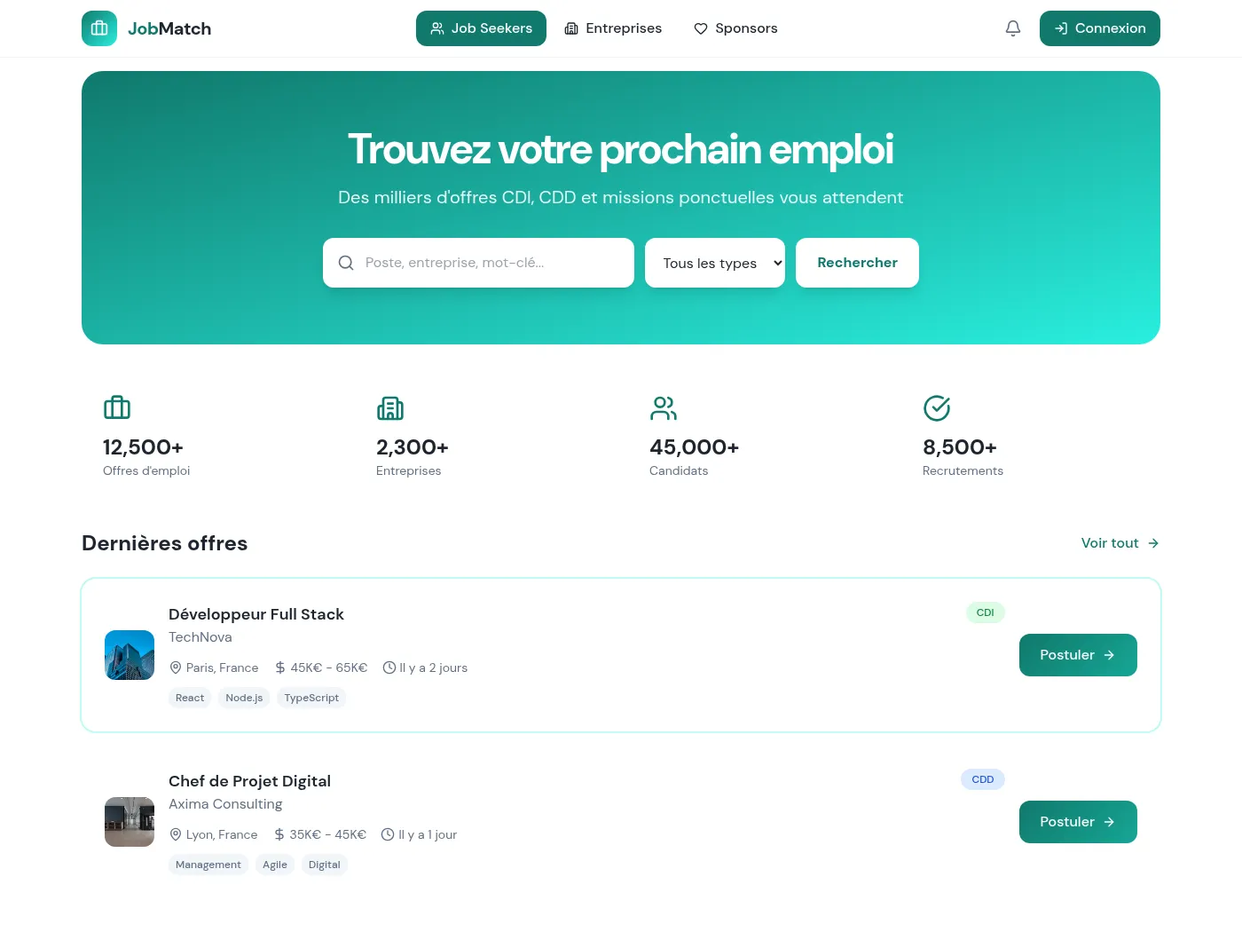 JobMatch Portal