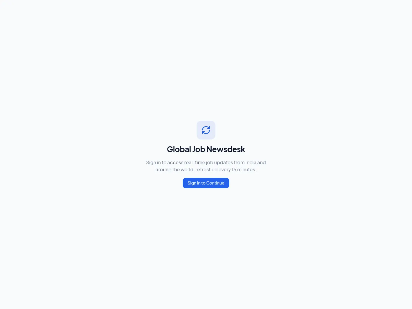 Global Job Newsdesk