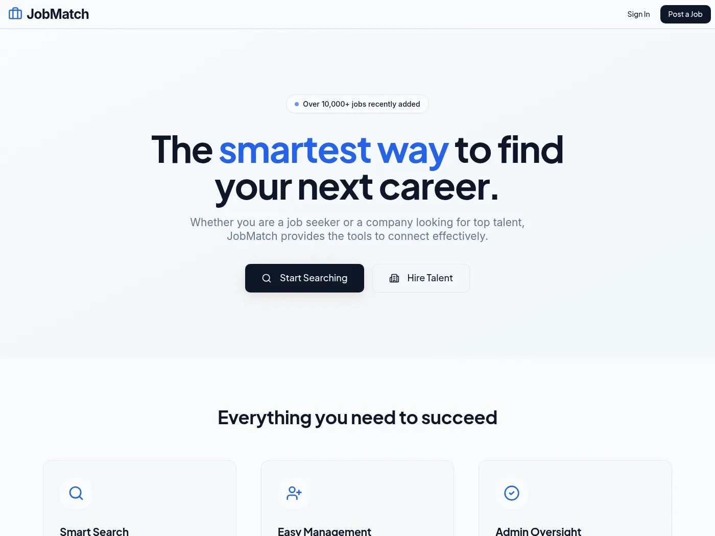 JobMatch Portal