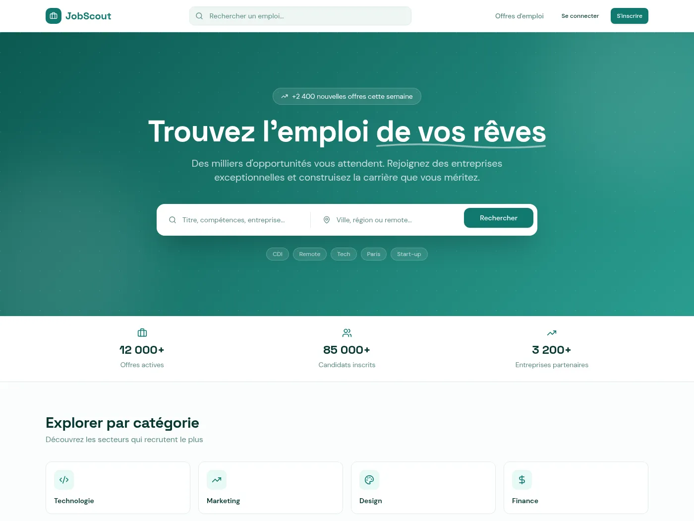 JobScout Platform