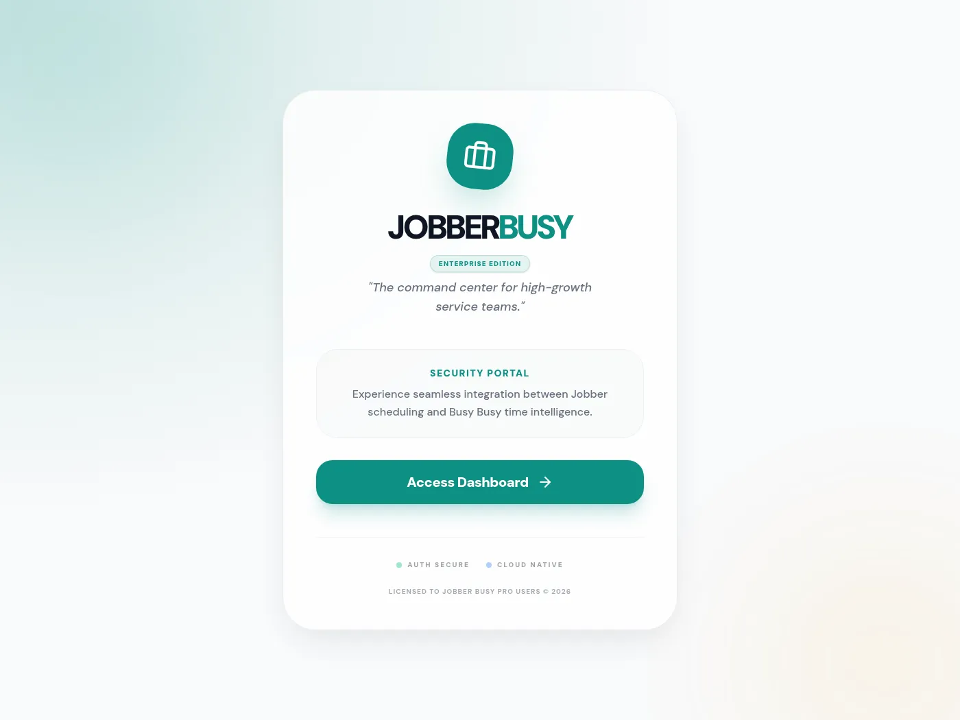 Jobber Busy Pro