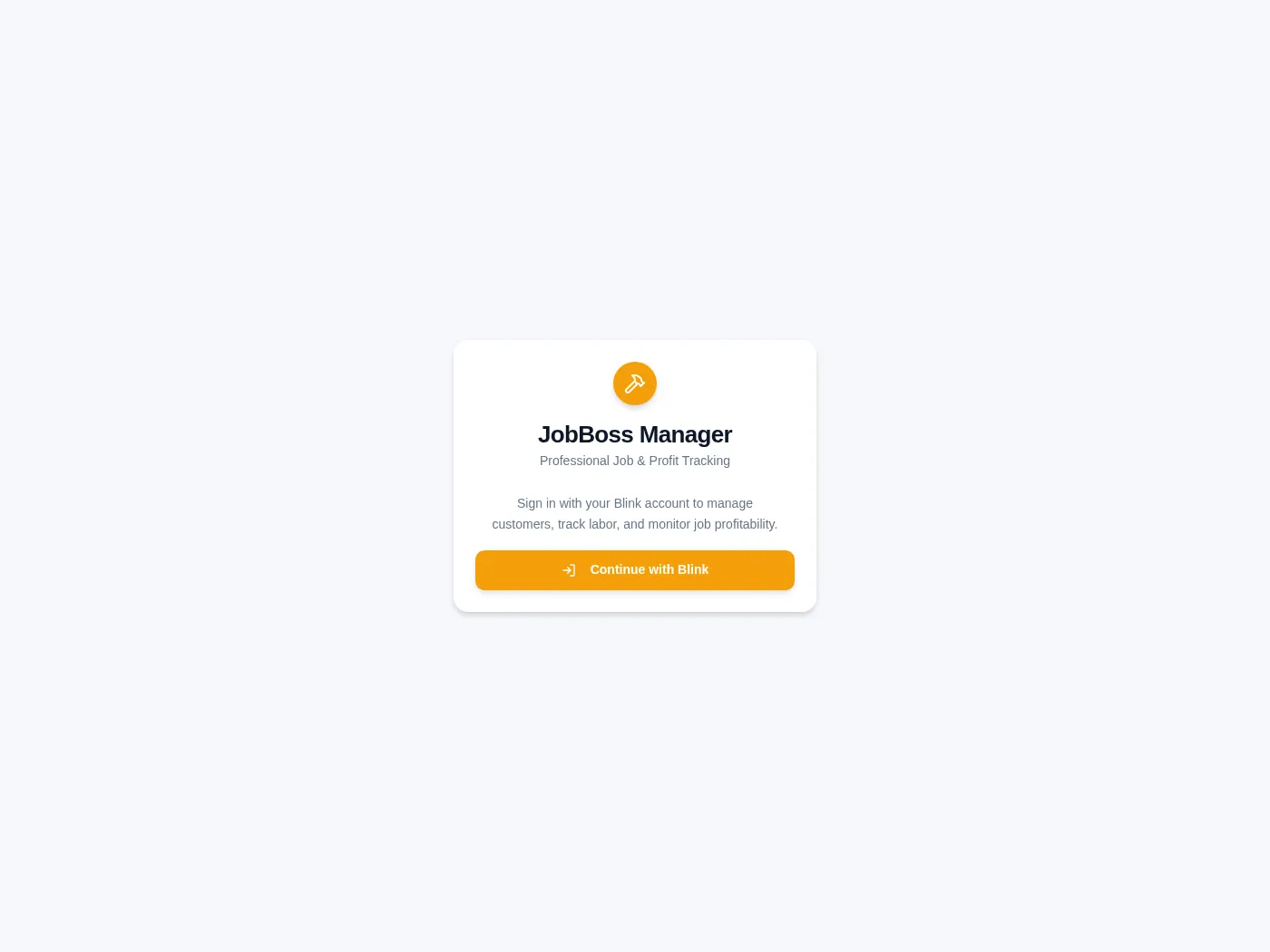 JobBoss Manager