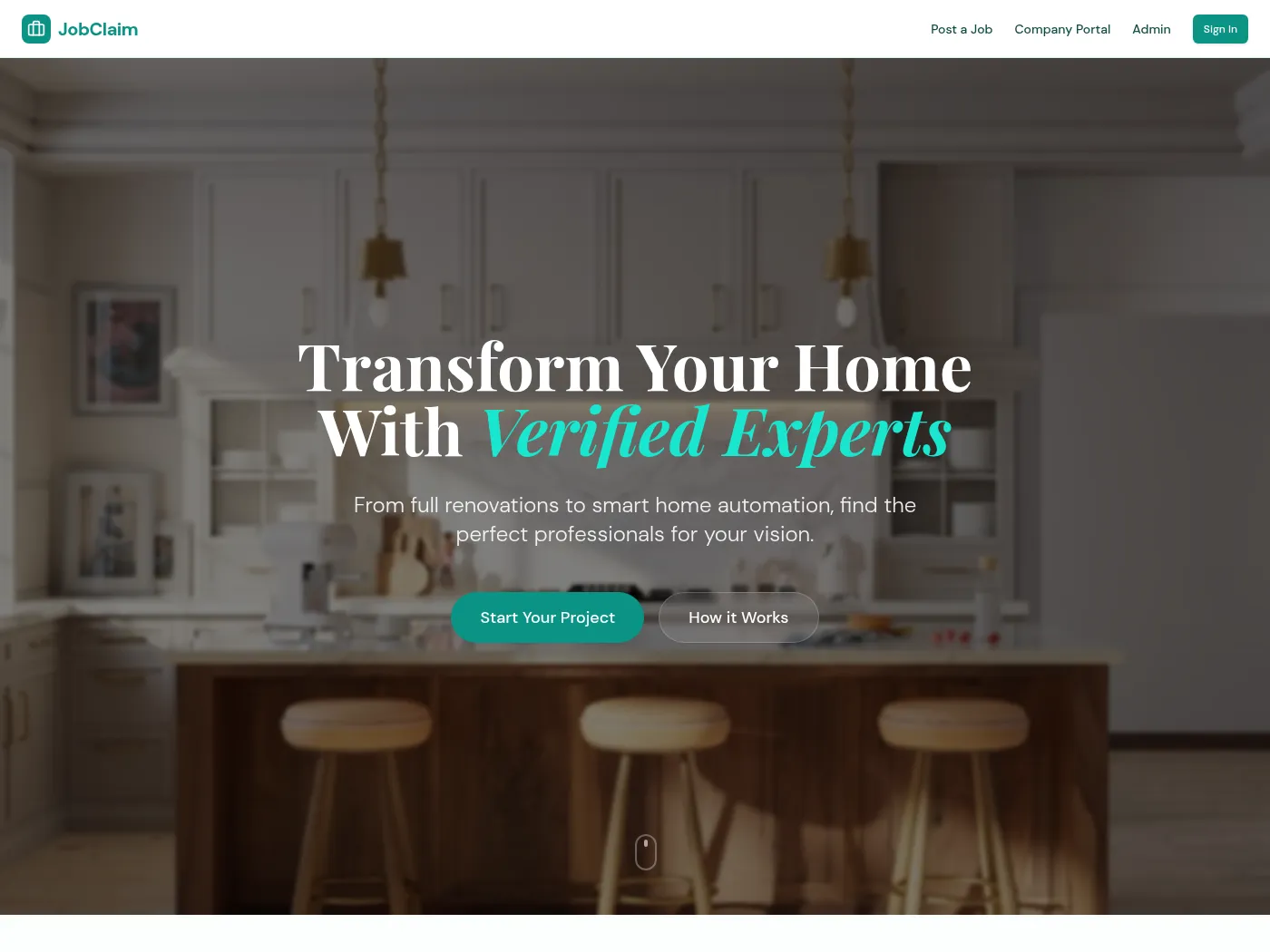 JobClaim Portal