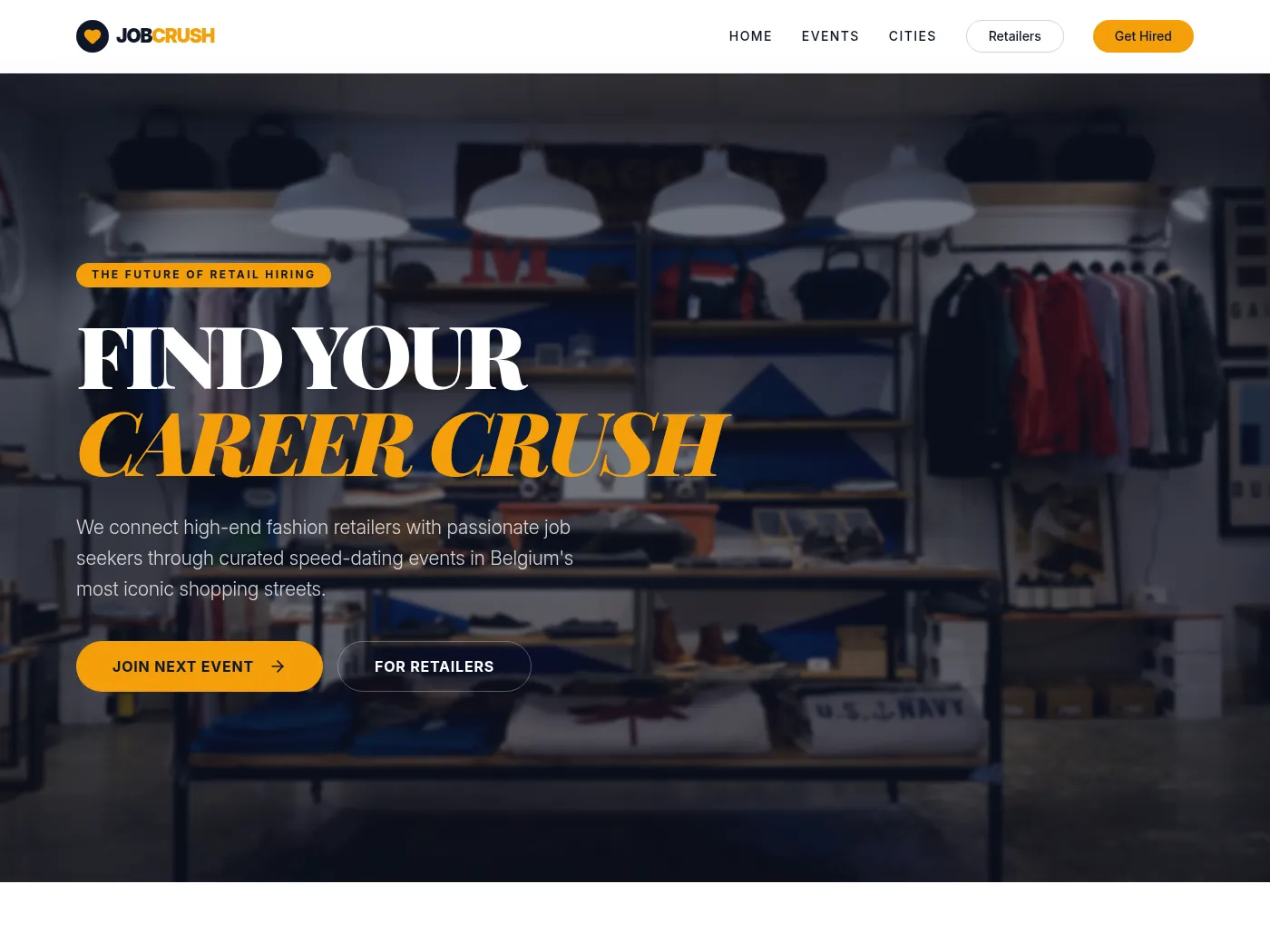 JobCrush Event Portal