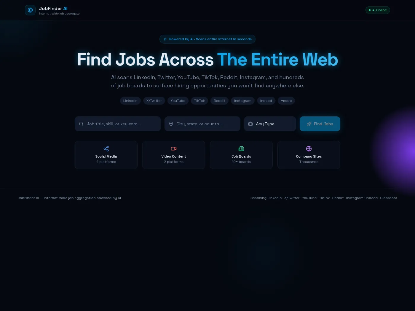 JobFinder AI Web