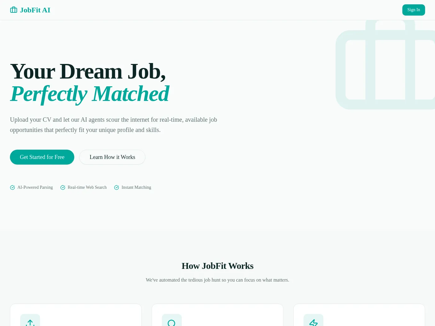 JobFit AI Platform