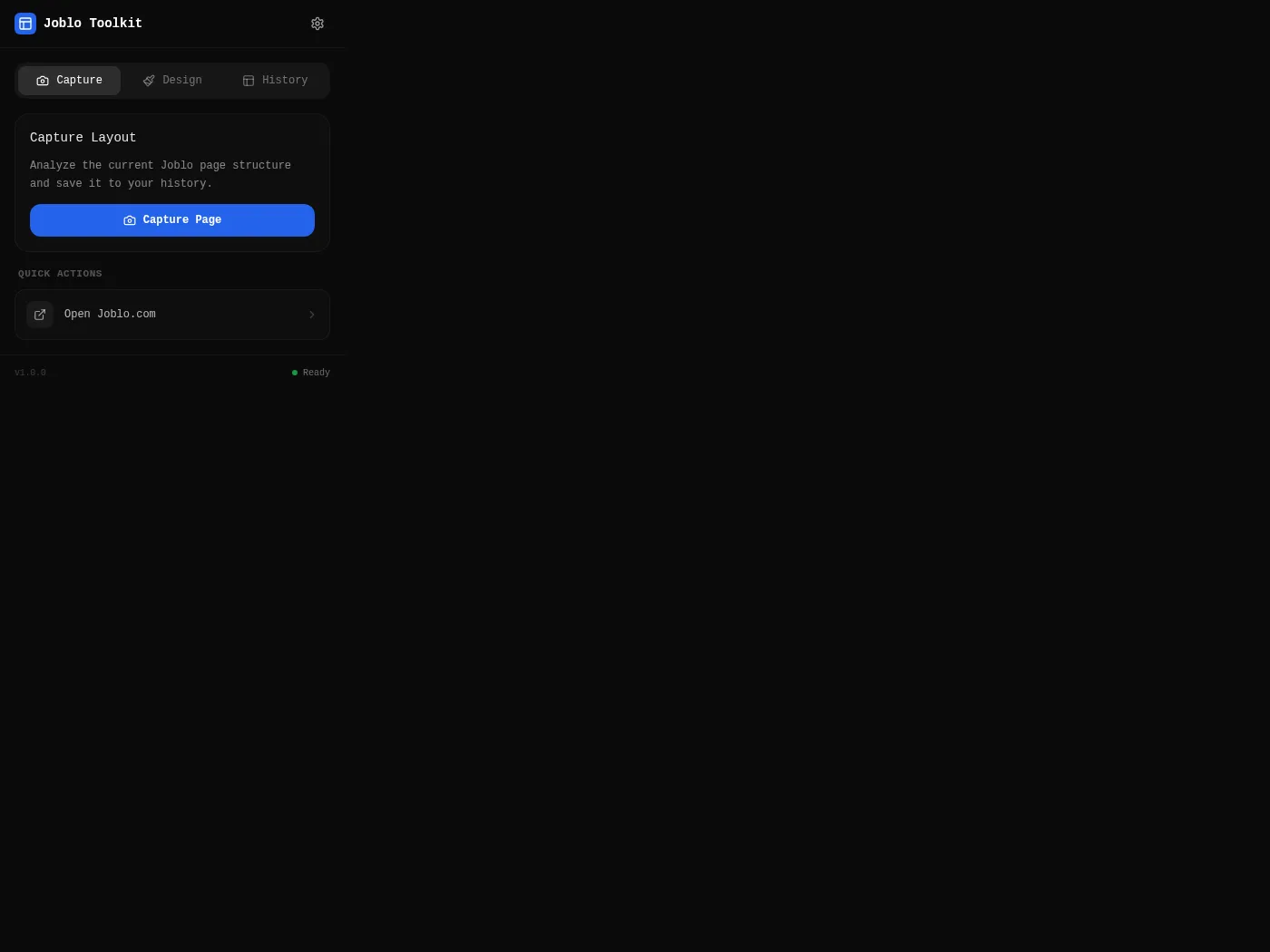 Joblo Redesign Toolkit