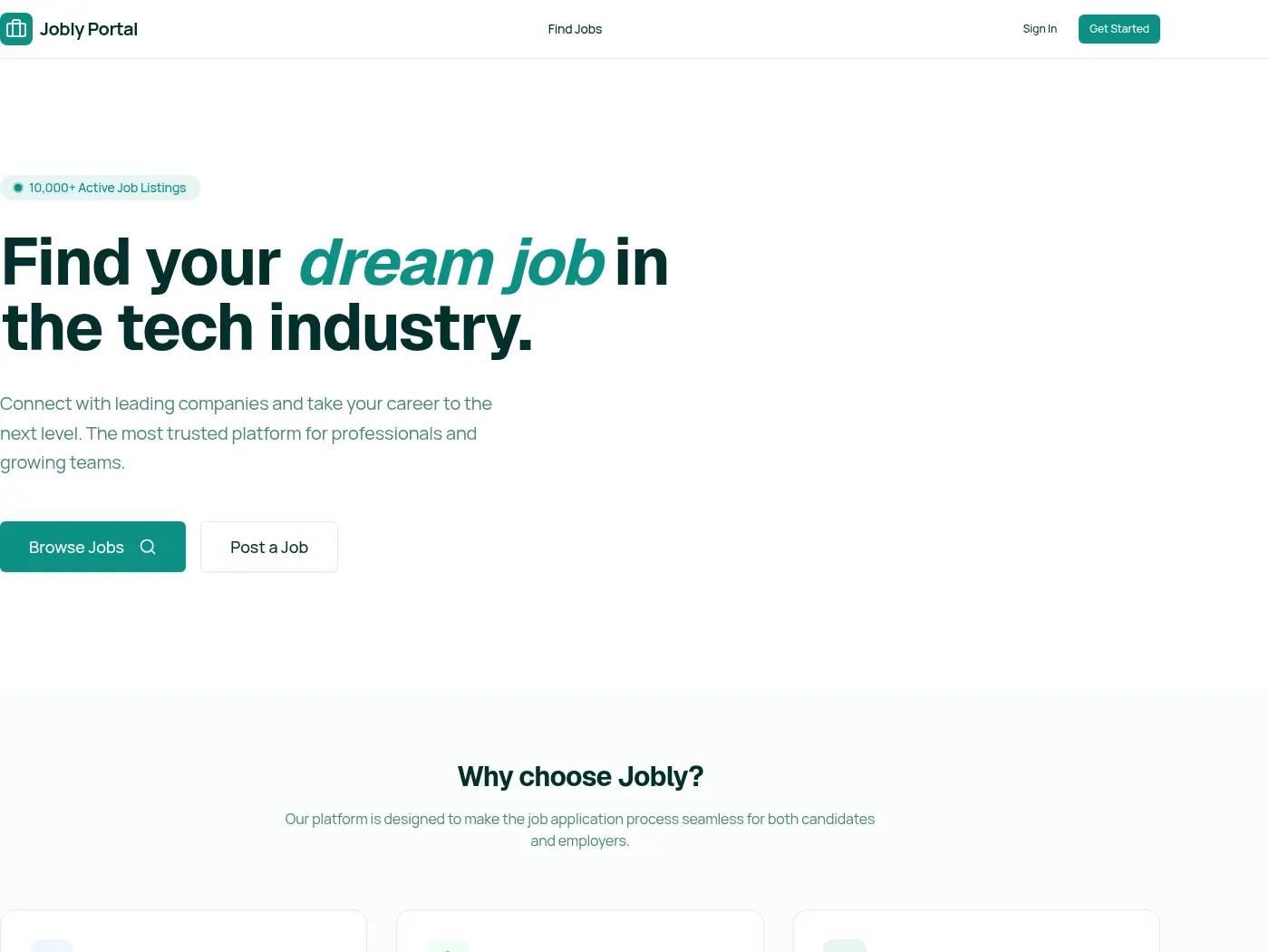 Jobly Portal
