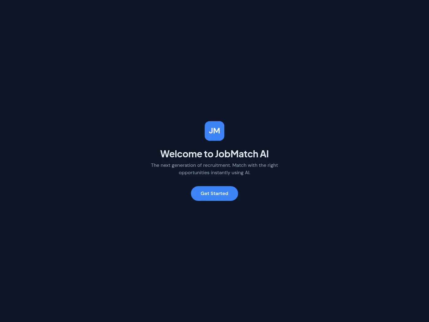 JobMatch AI Platform